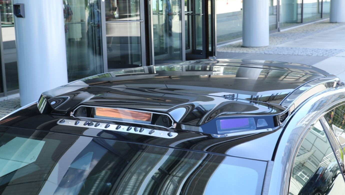 Polycarbonate-based Roof Sensor Module for Automated Driving