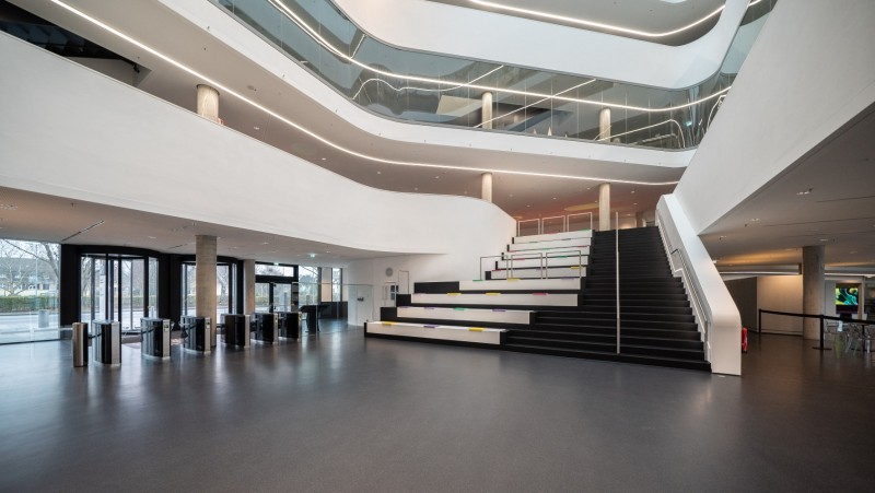 A decorative entrance