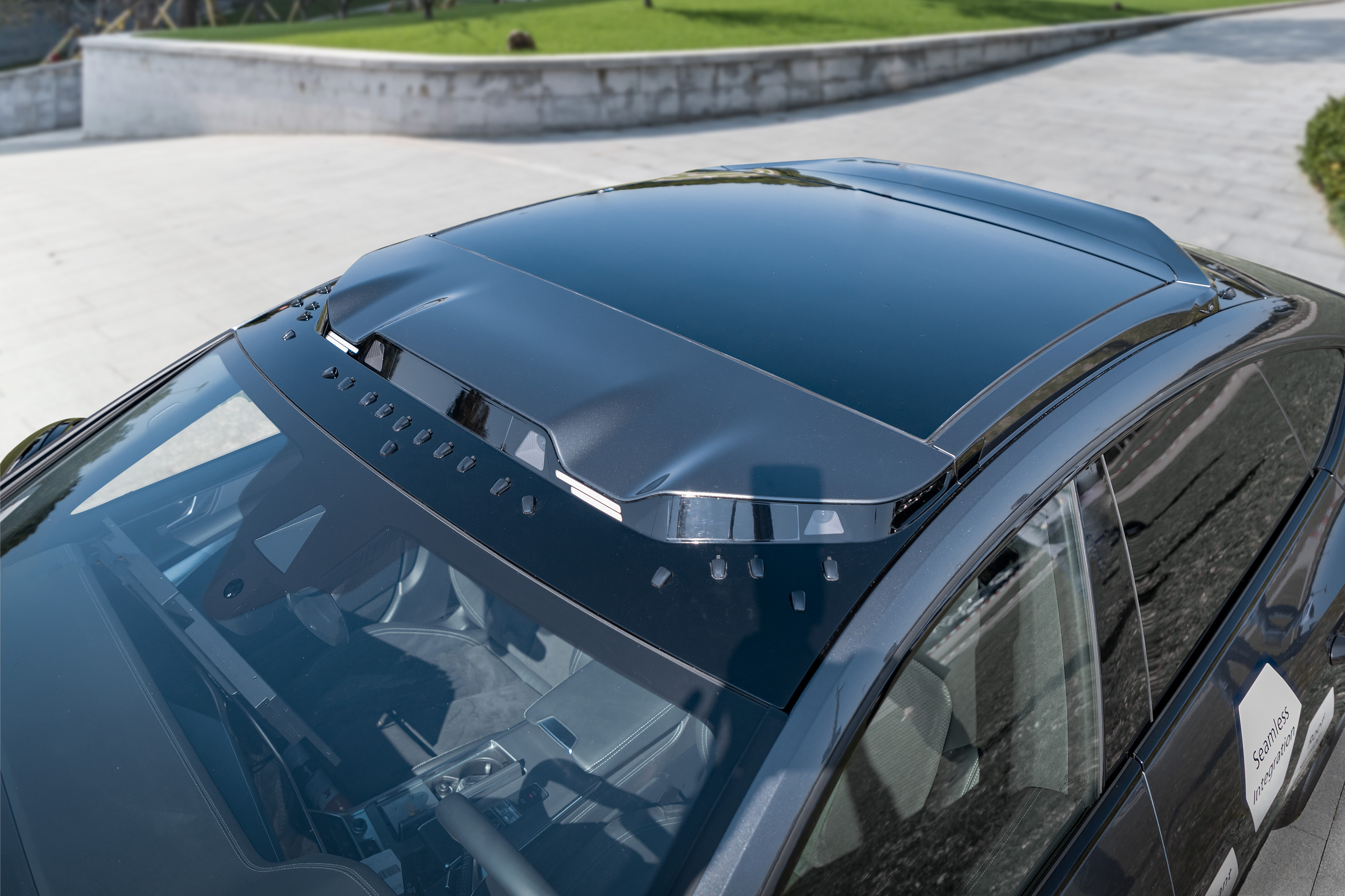 Sensor roof module for autonomous driving