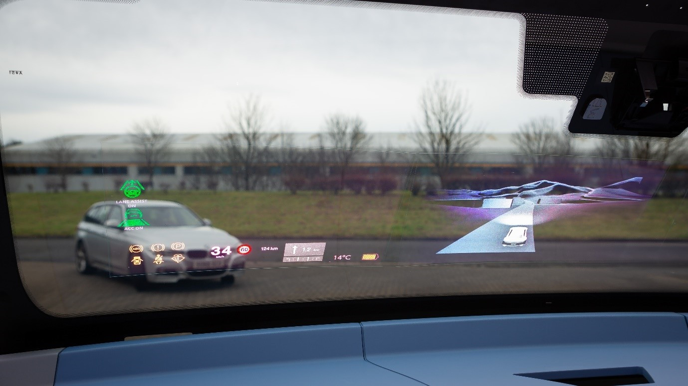 Redefining display technology for automotive windshields