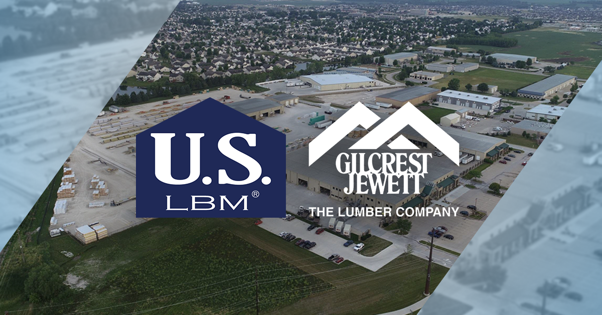US LBM ACQUIRES GILCREST/JEWETT LUMBER COMPANY