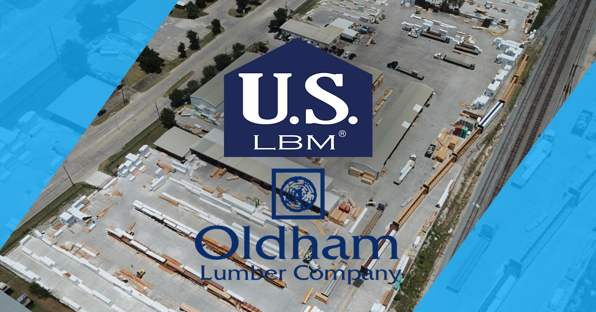 US LBM ACQUIRES TEXAS’ OLDHAM LUMBER