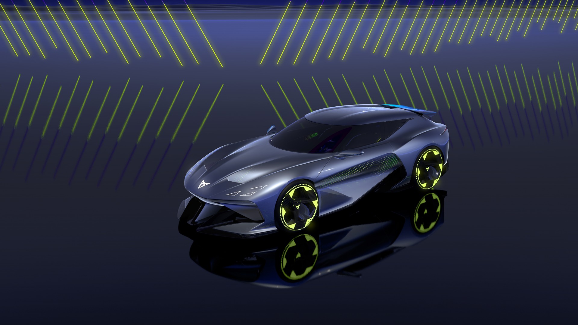 CUPRA DarkRebel: een virtuele concept car bomvol CUPRA-DNA