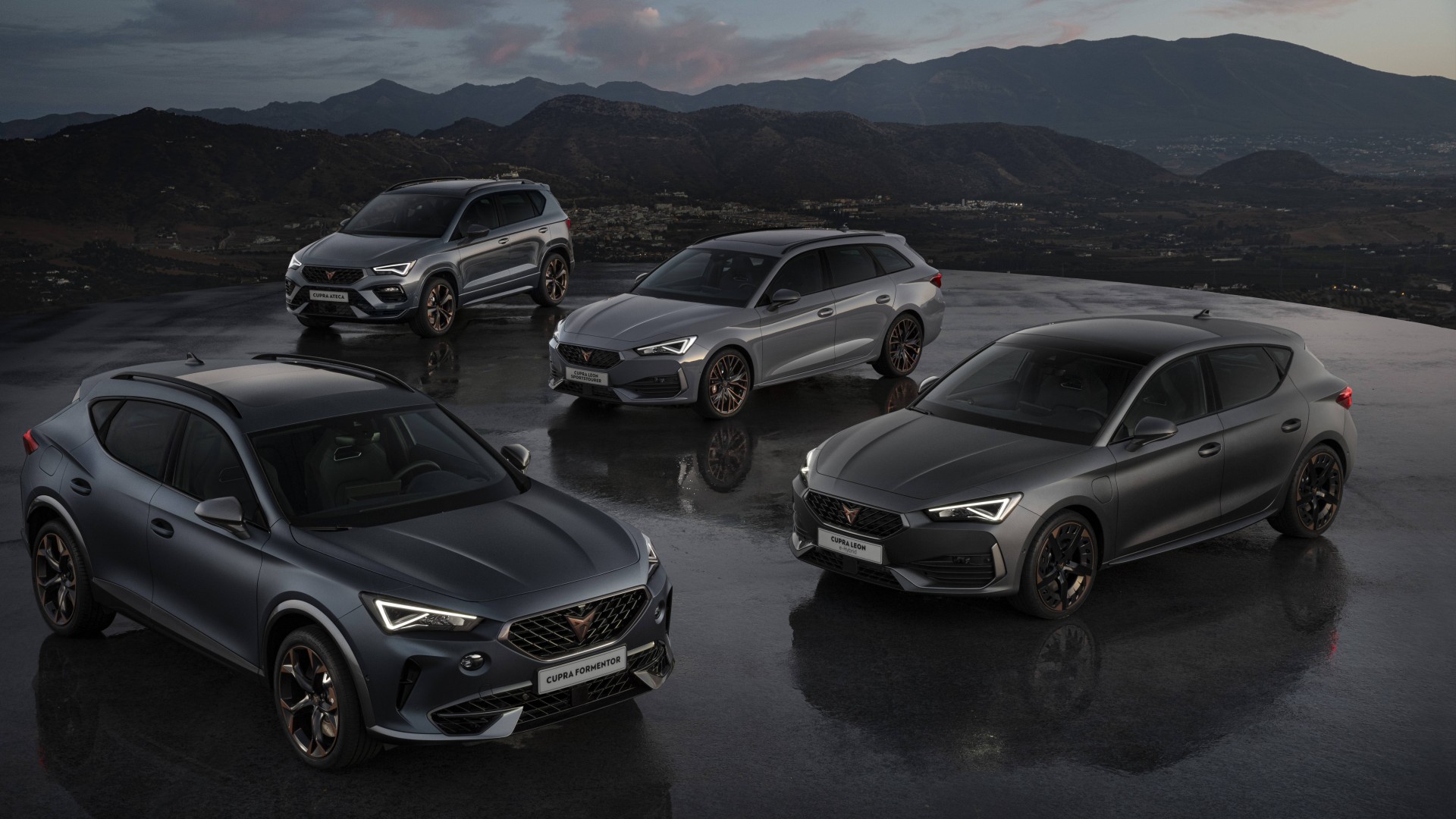 CUPRA groeit in de breedte met complete serie high-performance modellen