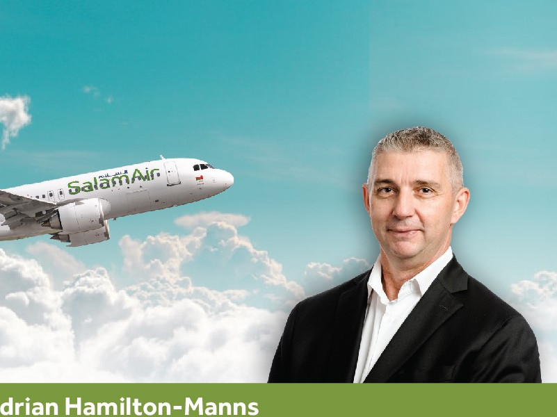 Mr. Adrian Hamilton-Manns is the new Chief Executive Officer of SalamAir.