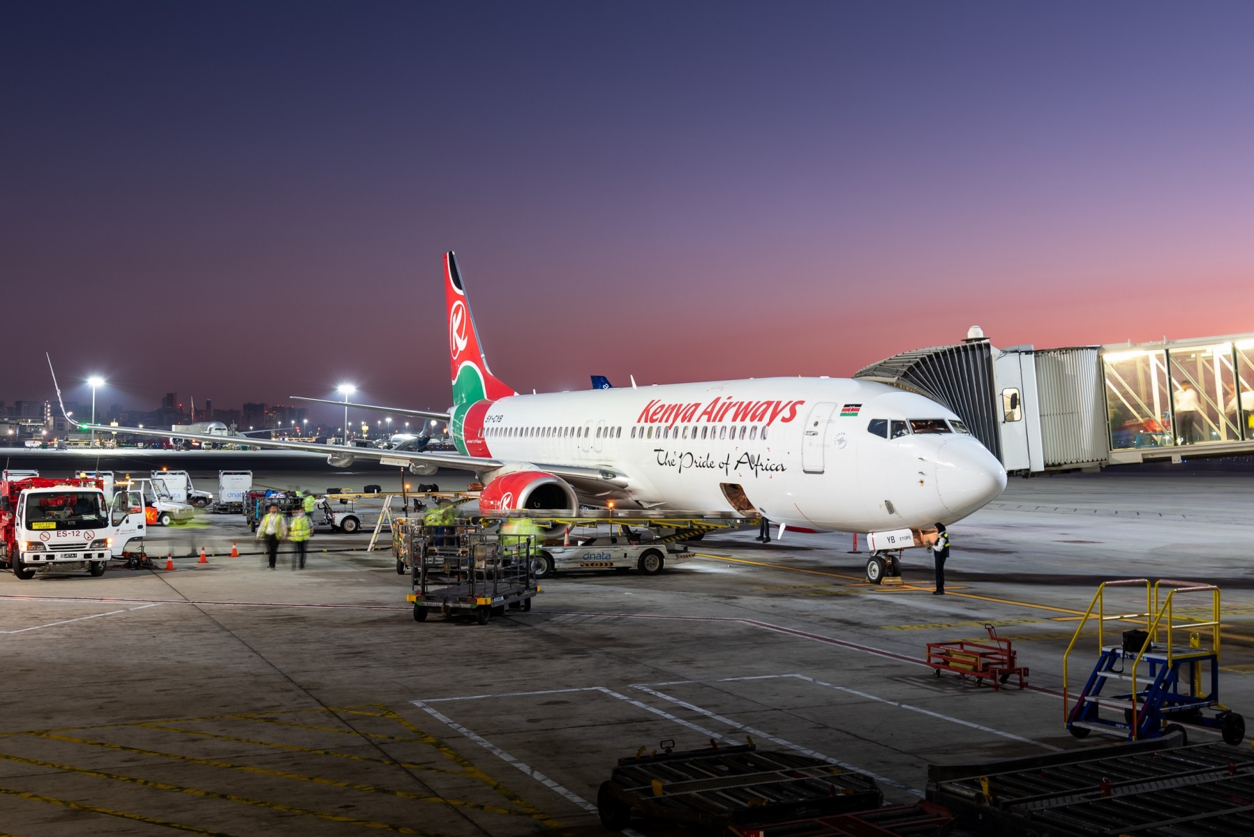 DXB welcomes Kenya Airways’ inaugural flight from Mombasa