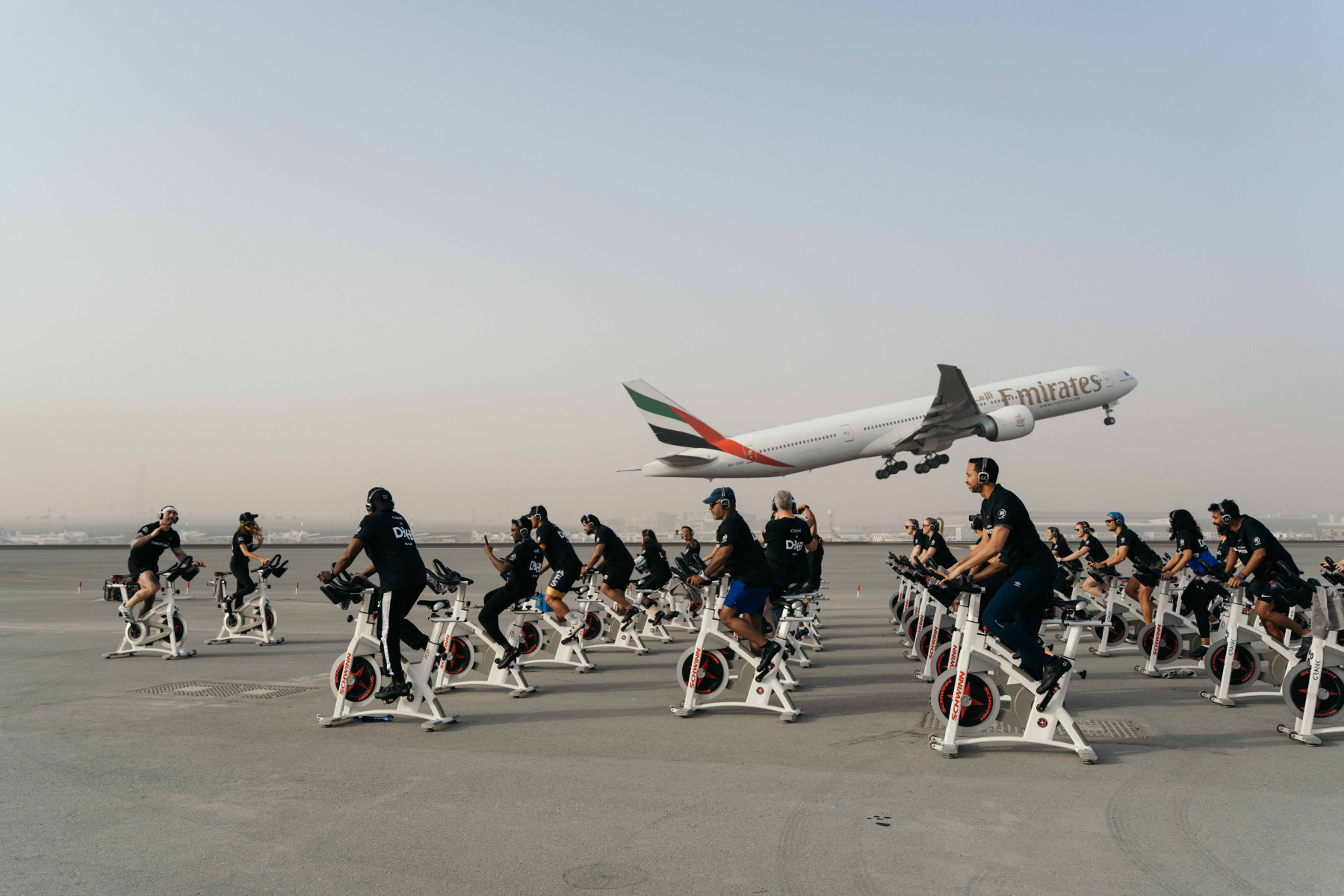 DXB transforms runway once again for iconic CRANK fitness experience as ...