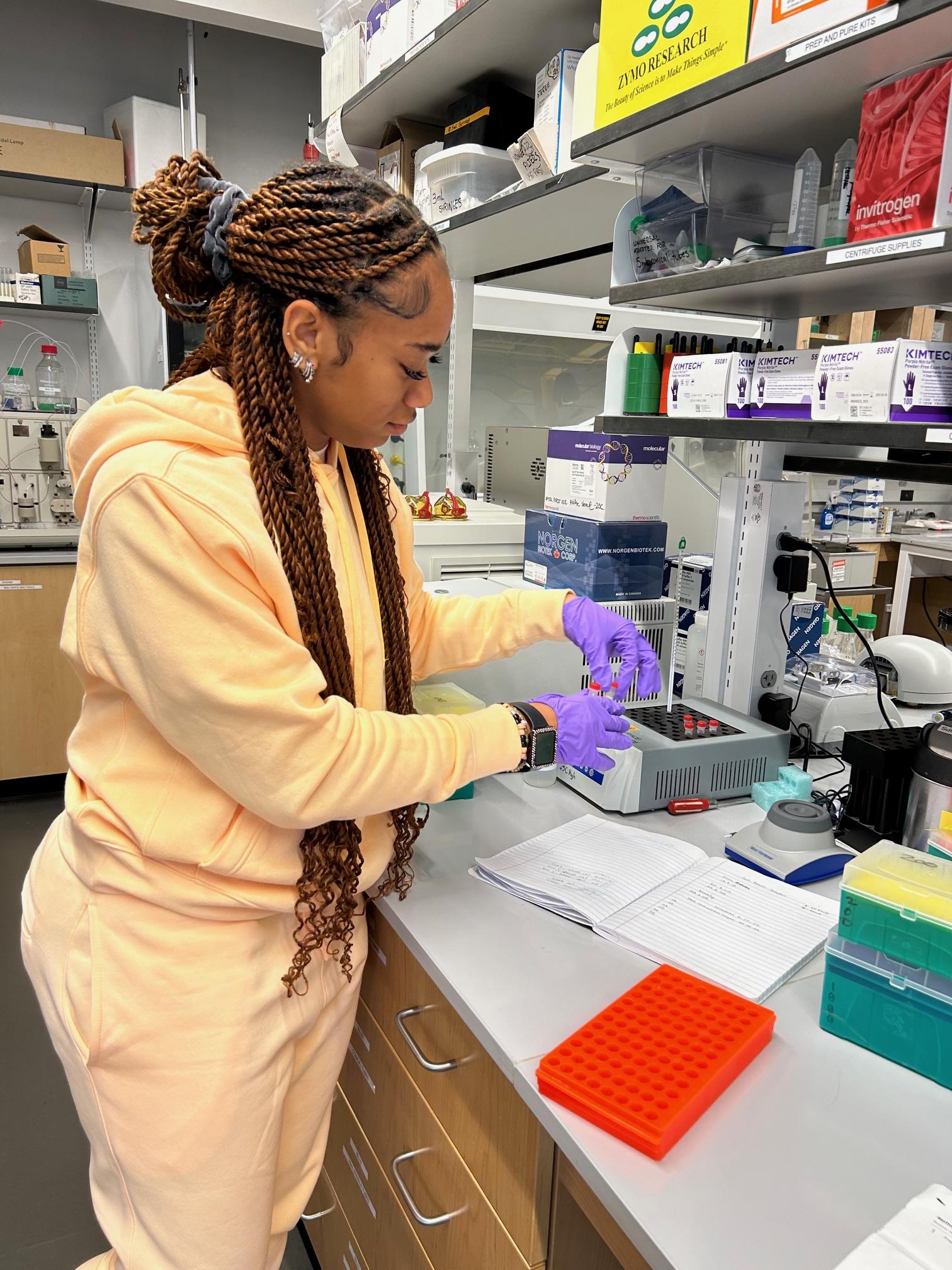 Bellevue Science Student Researches Human Skin Microbiomes