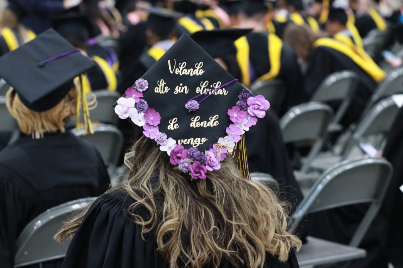 Hundreds Receive Diplomas at Bellevue University Winter Commencement