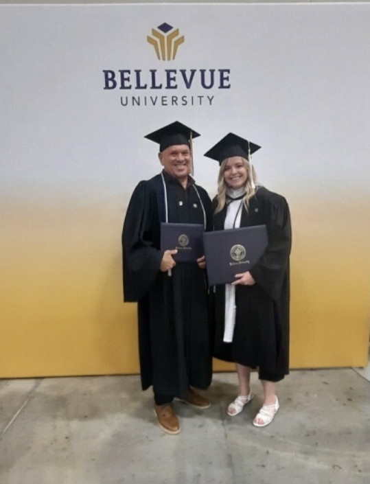 Bellevue Graduate Receives Diploma Alongside Mentor