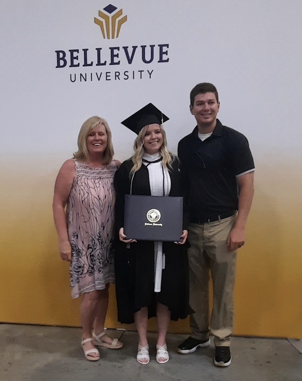 Bellevue Graduate Receives Diploma Alongside Mentor