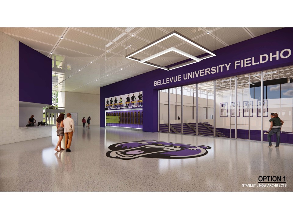 Plans for New Bellevue University Field House Unveiled