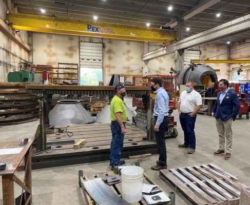 U.S. Rep. Steil Visits Astec’s Facility in Burlington