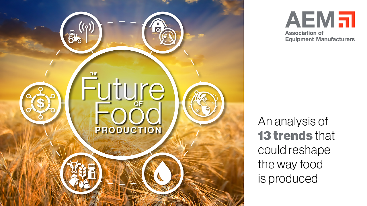 AEM Identifies 13 Trends Reshaping the way Food is Produced
