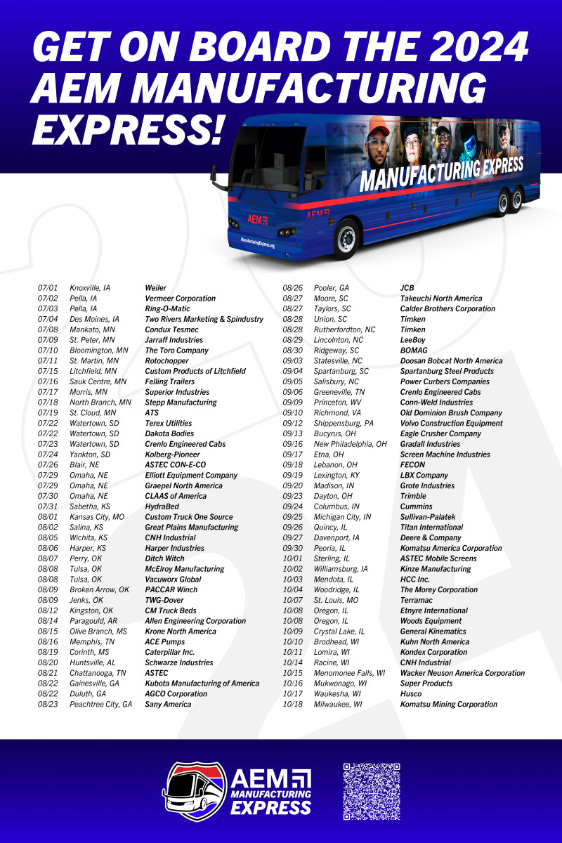 Off-Highway Equipment Manufacturing Celebrated