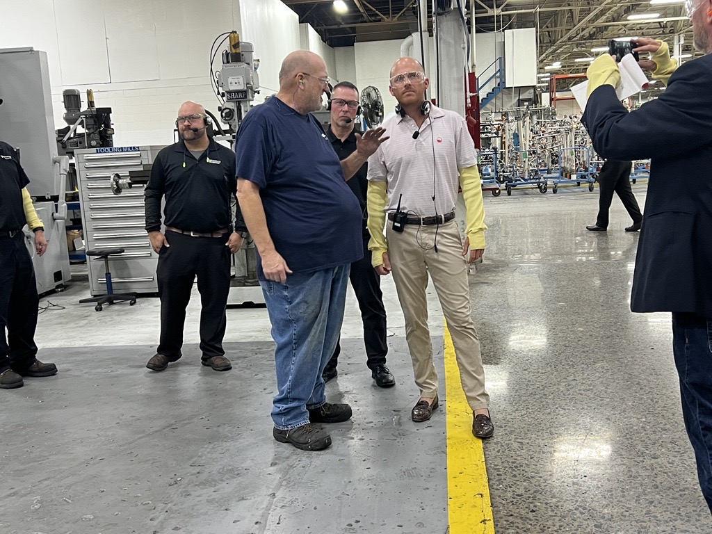 Spartanburg Steel Products and AEM Host Rep. William Timmons for Tour ...