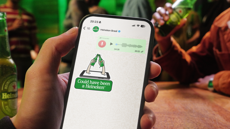 Heineken® Launches new WhatsApp technology that swaps voice notes for ...