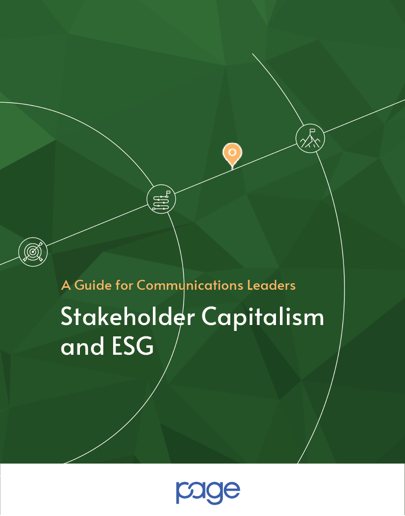 Stakeholder Capitalism and ESG: A Guide for Communication Leaders