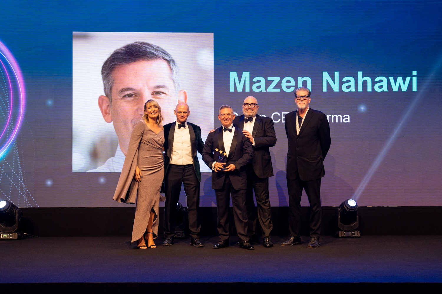 Mazen Nahawi presented with Lifetime Achievement award by the Middle East PR Association