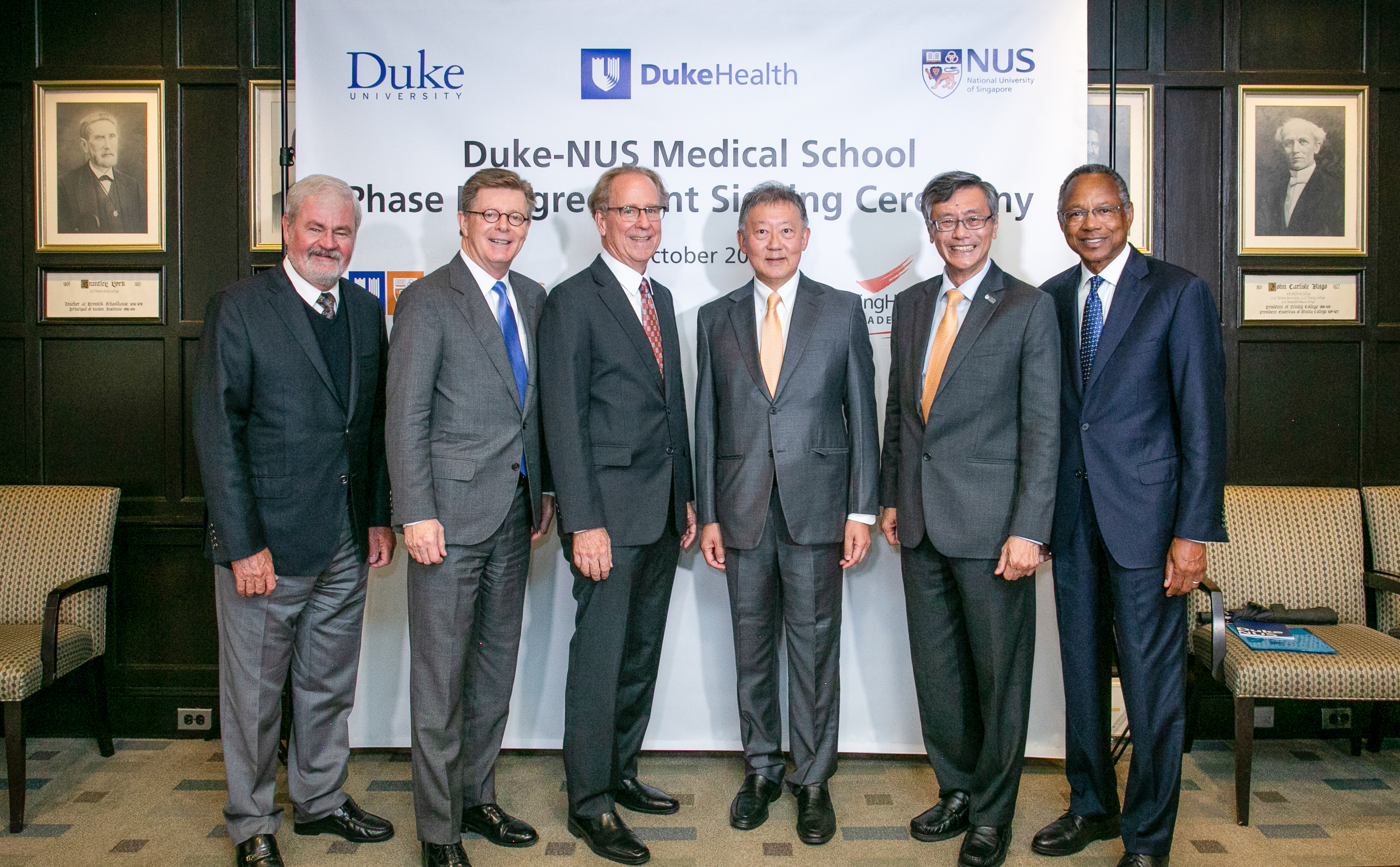 Duke and NUS reaffirm commitment to Duke-NUS partnership with agreement ...