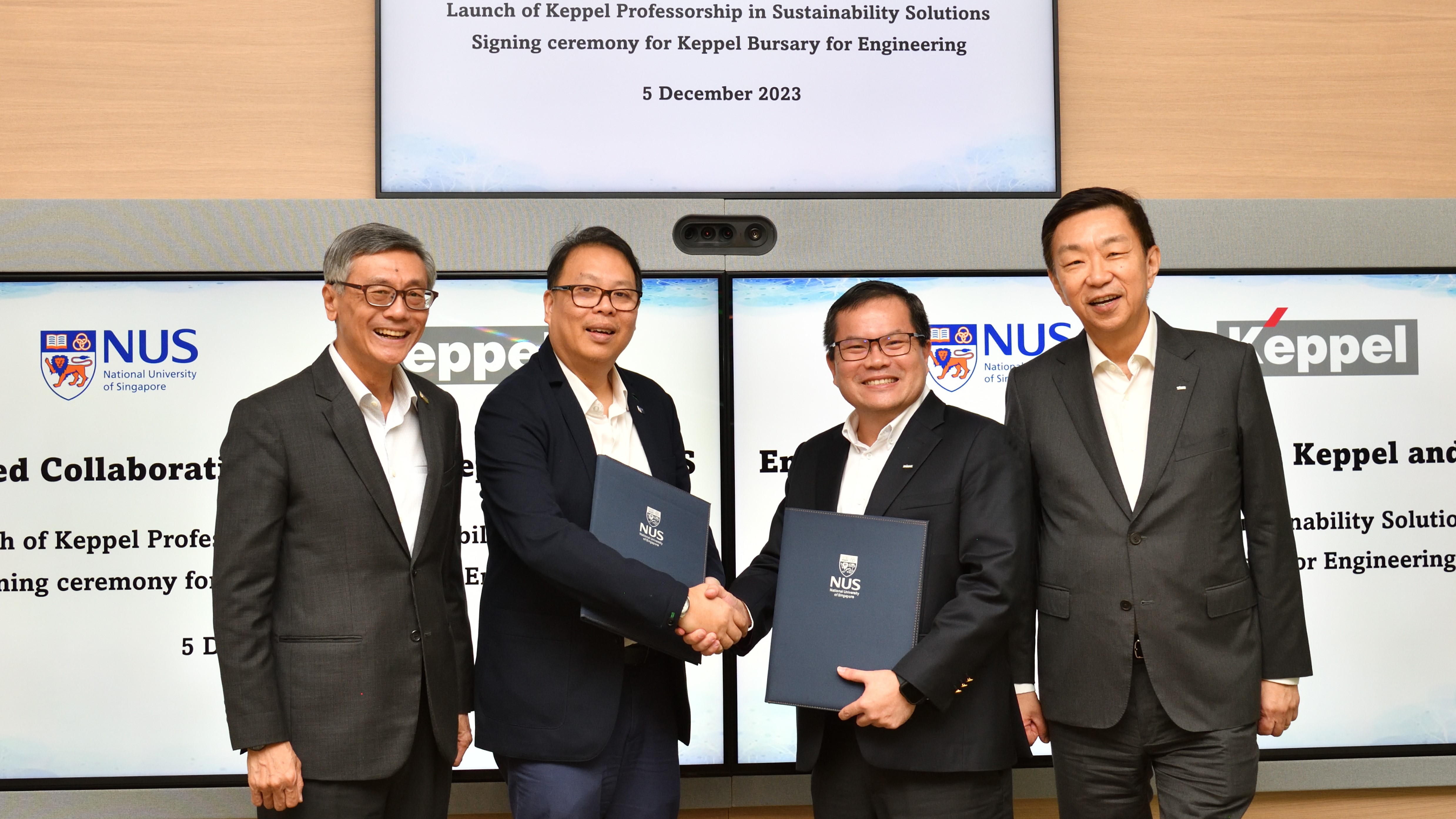 NUS renews partnership with Keppel to promote sustainability research ...