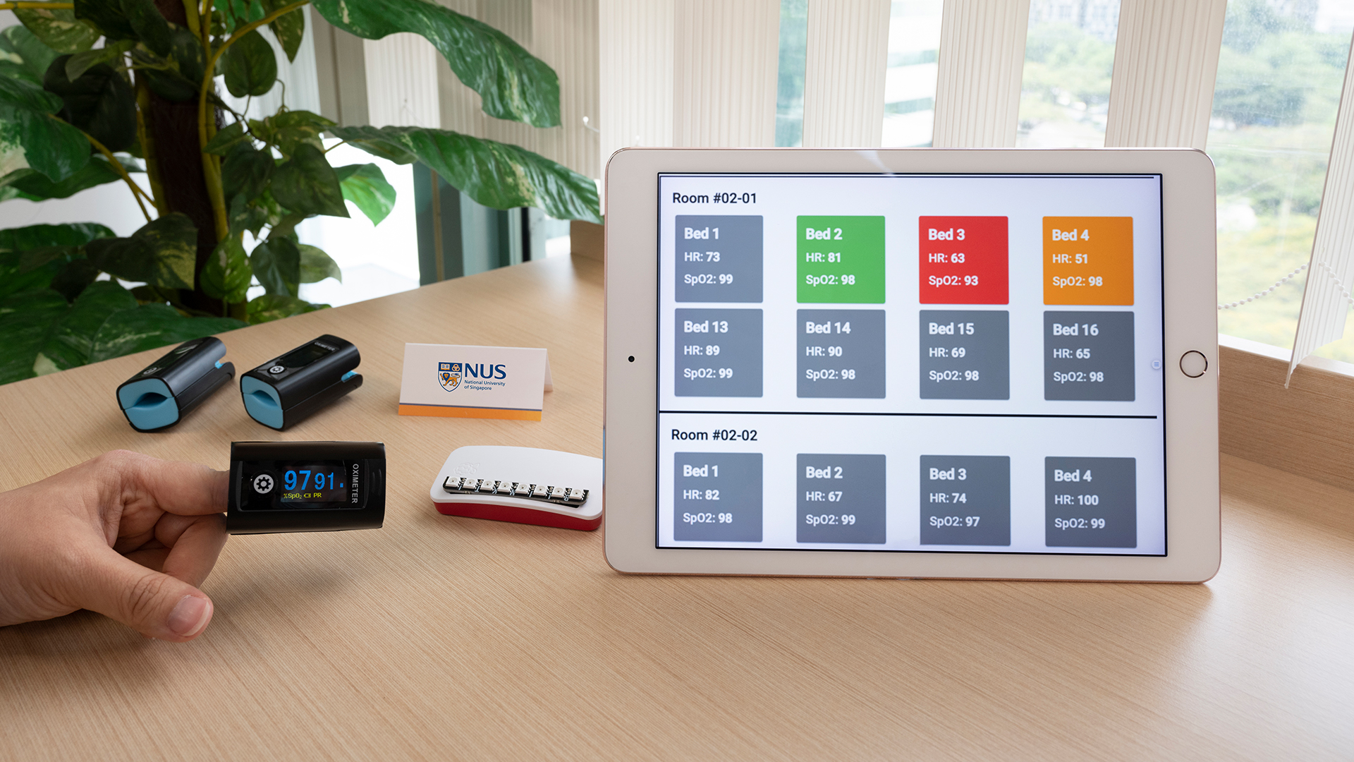 Automated blood oxygen monitoring system to boost COVID-19 fight