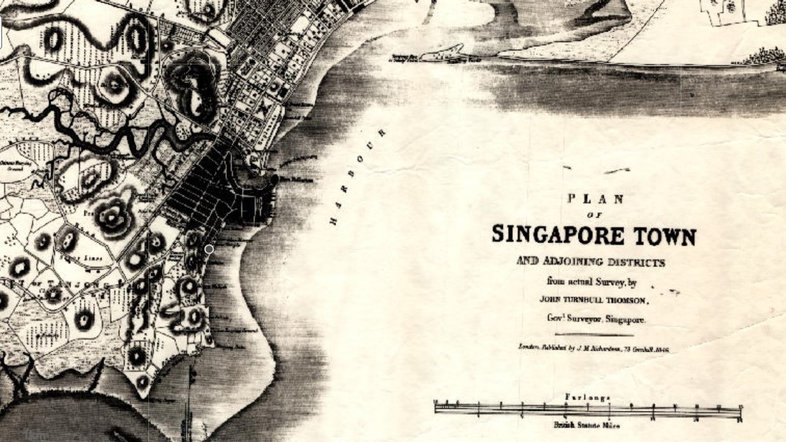 Singapore through the years: A digital cartographic record
