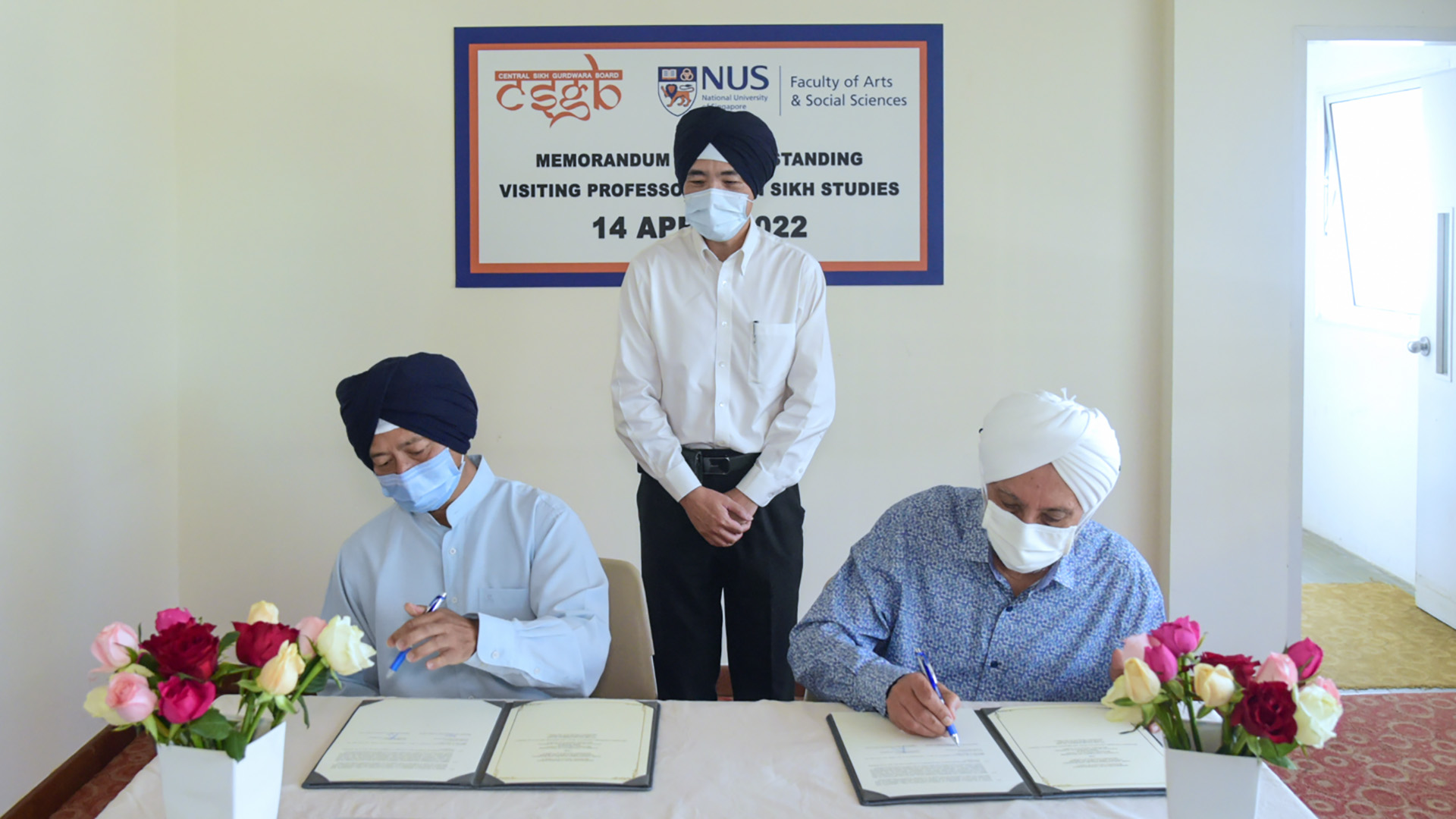 NUS Faculty of Arts and Social Sciences and Central Sikh Gurdwara Board ...