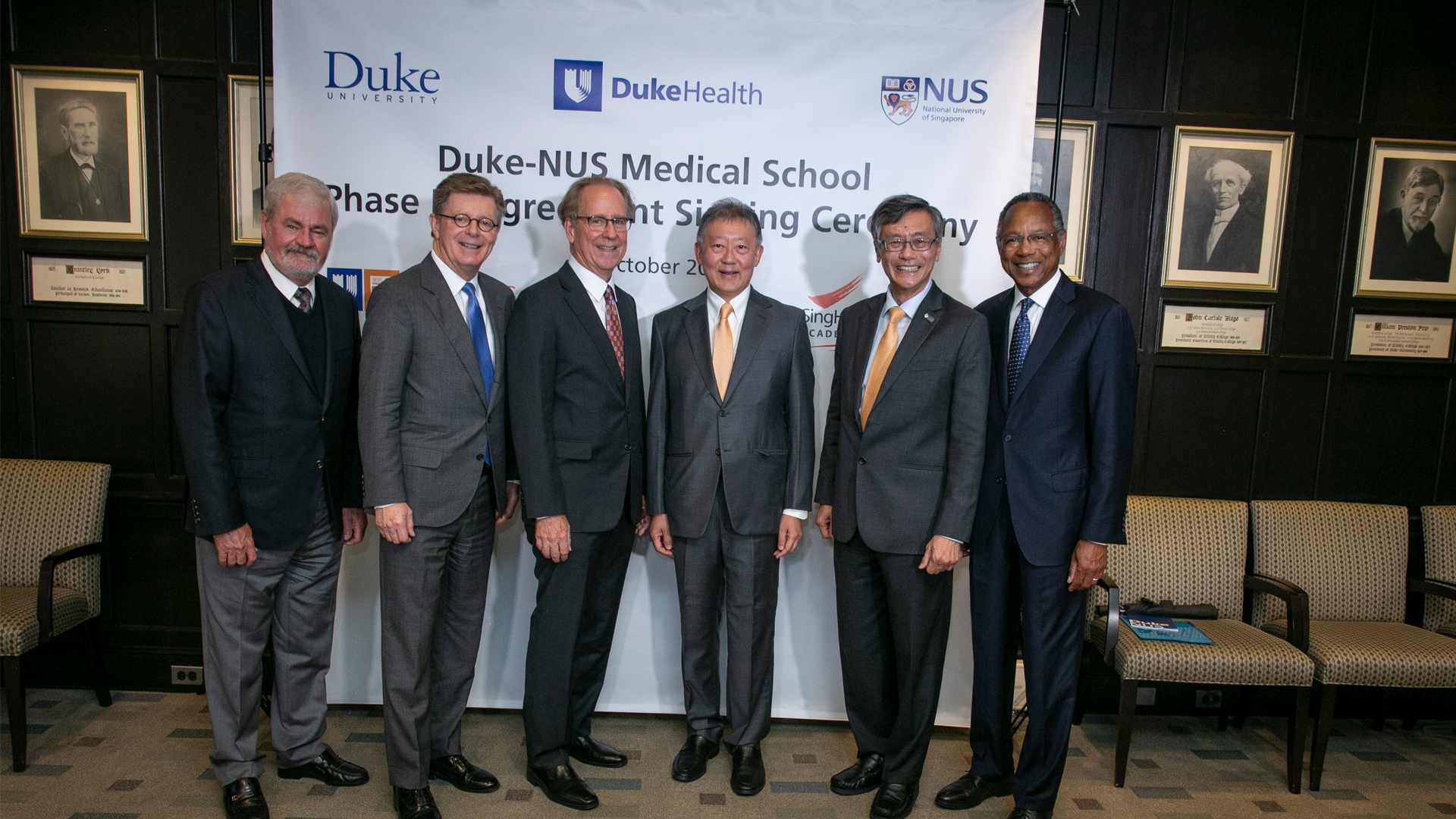 Duke and NUS reaffirm commitment to Duke-NUS partnership with agreement renewal | Mirage News