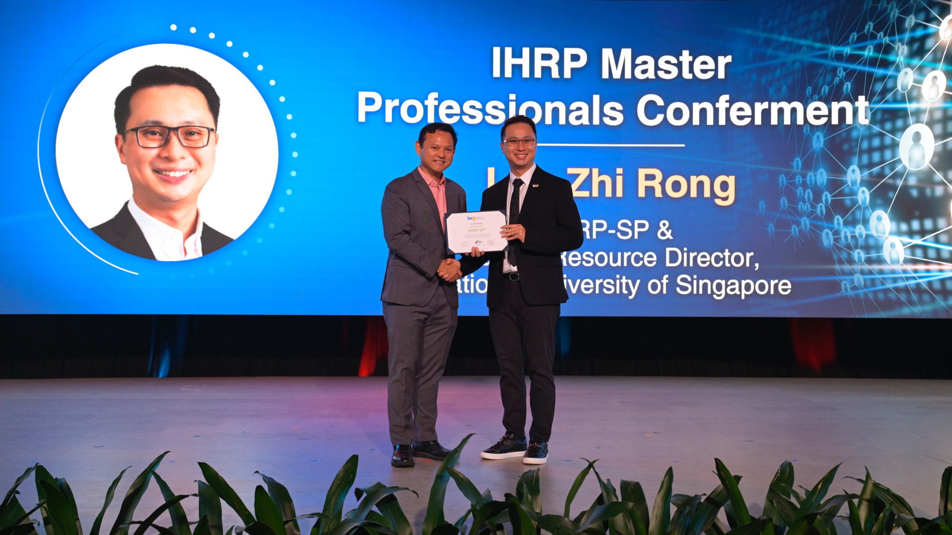 Mr Lim Zhi Rong recognised with highest accolade for HR Professionals in Singapore