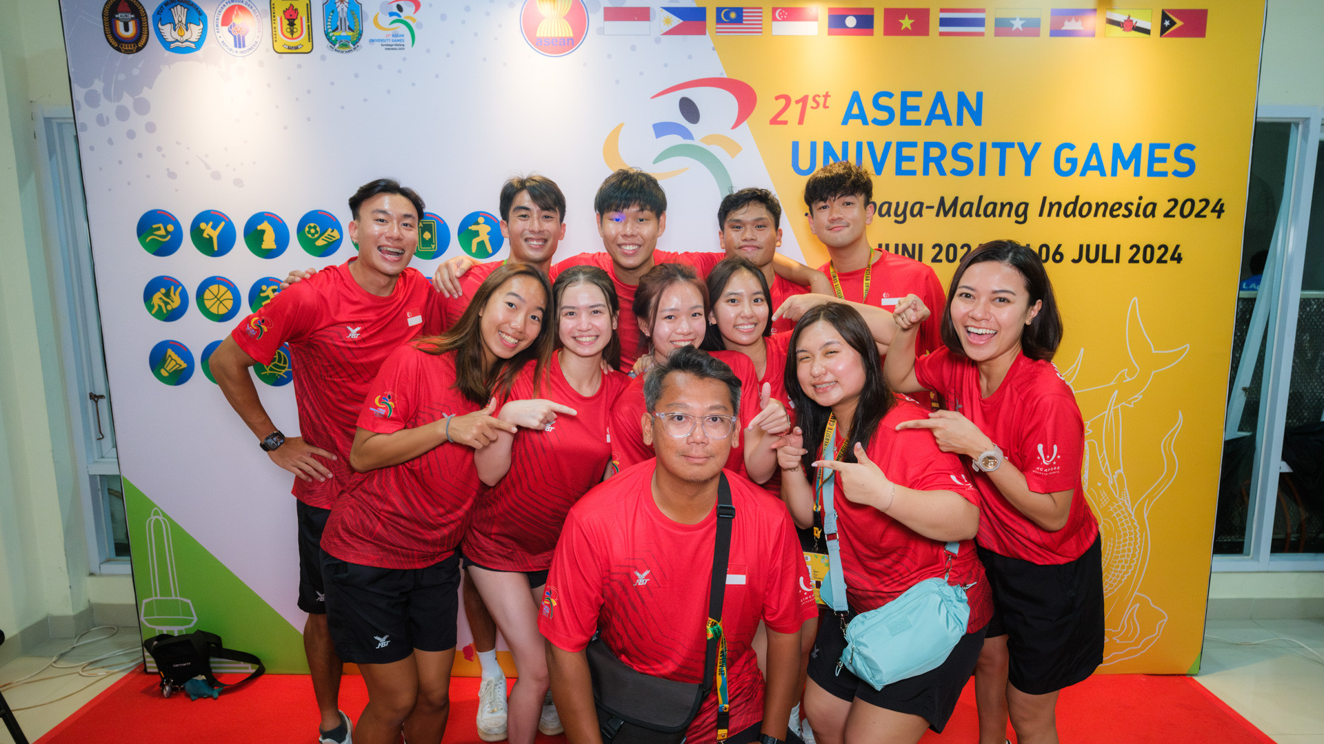 Champions in the making: NUS at the 21st ASEAN University Games