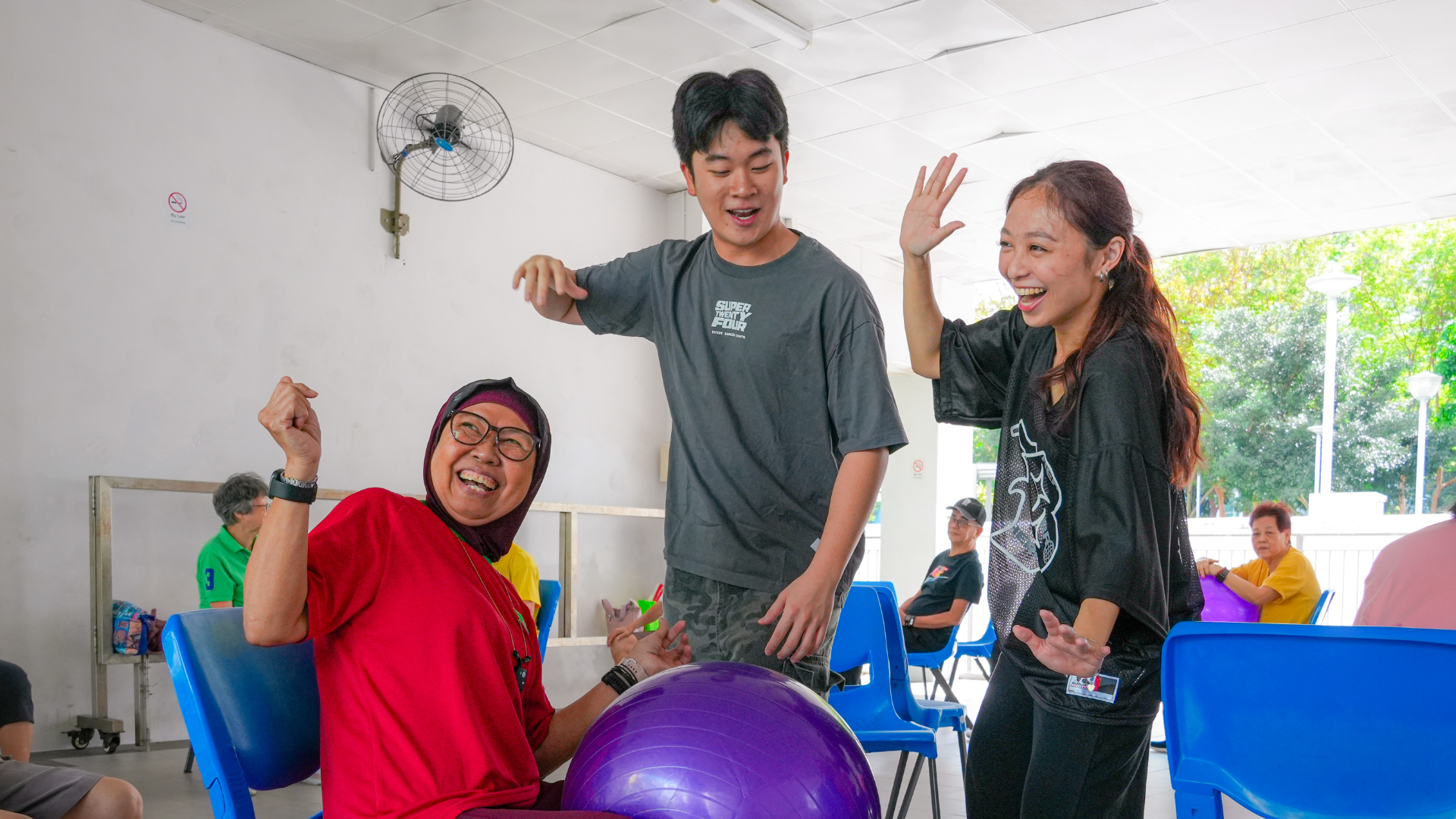 NUS students bridge generations through dance and dialogue