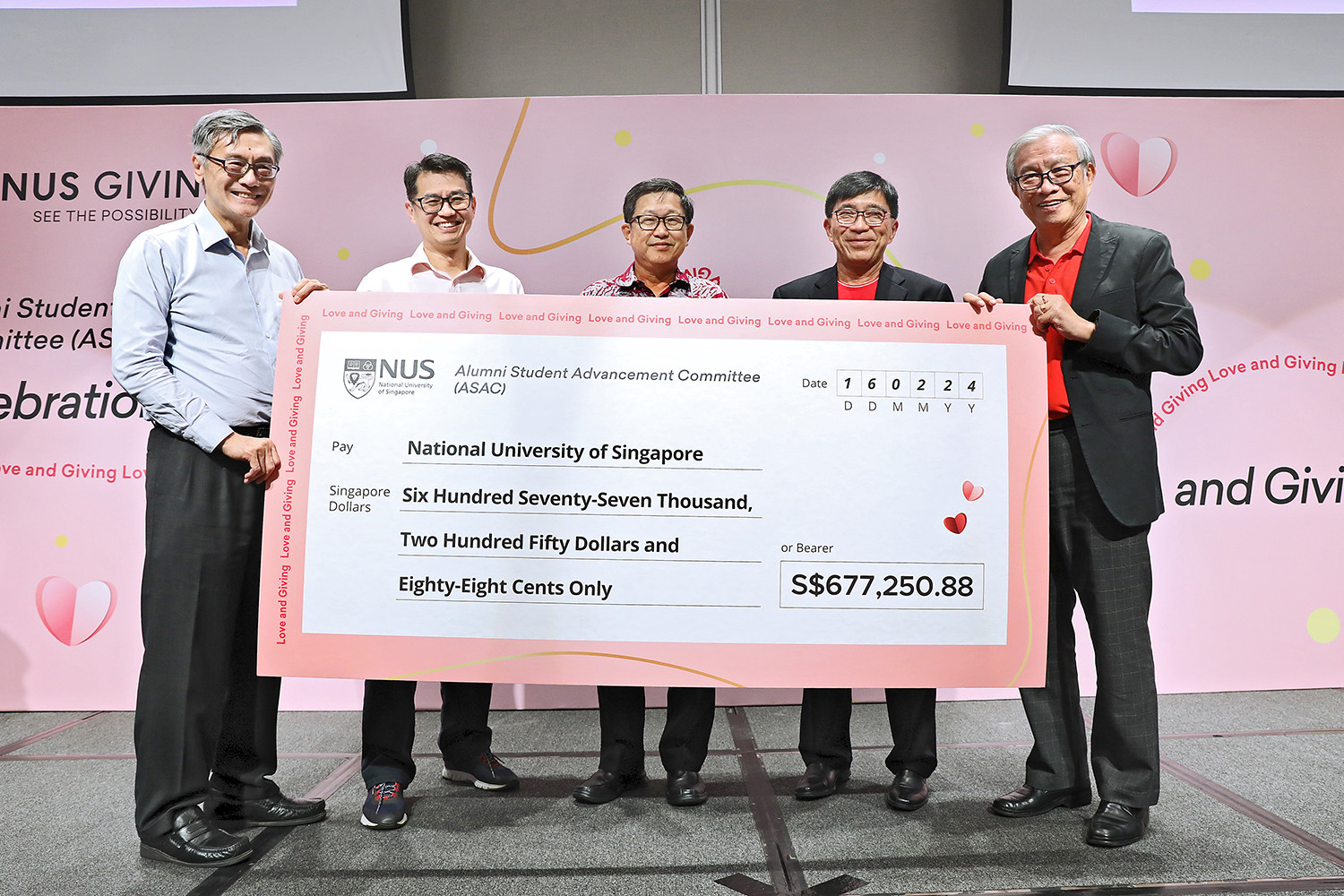 From love to generosity: NUS alumni couples and donors raised over S ...