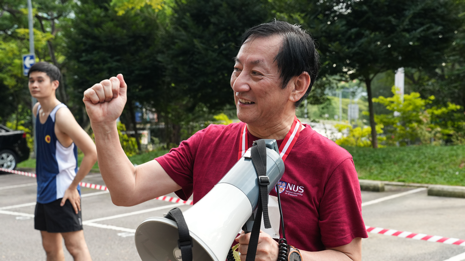 Dr Janson Yap addressing participants at the inaugural STARS event