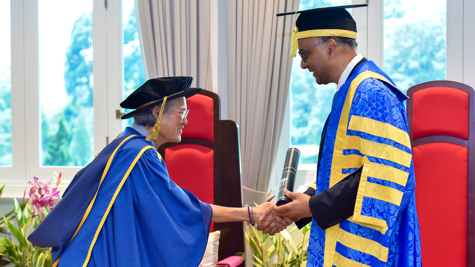 Princess Maha Chakri Sirindhorn of Thailand awarded NUS Honorary Degree