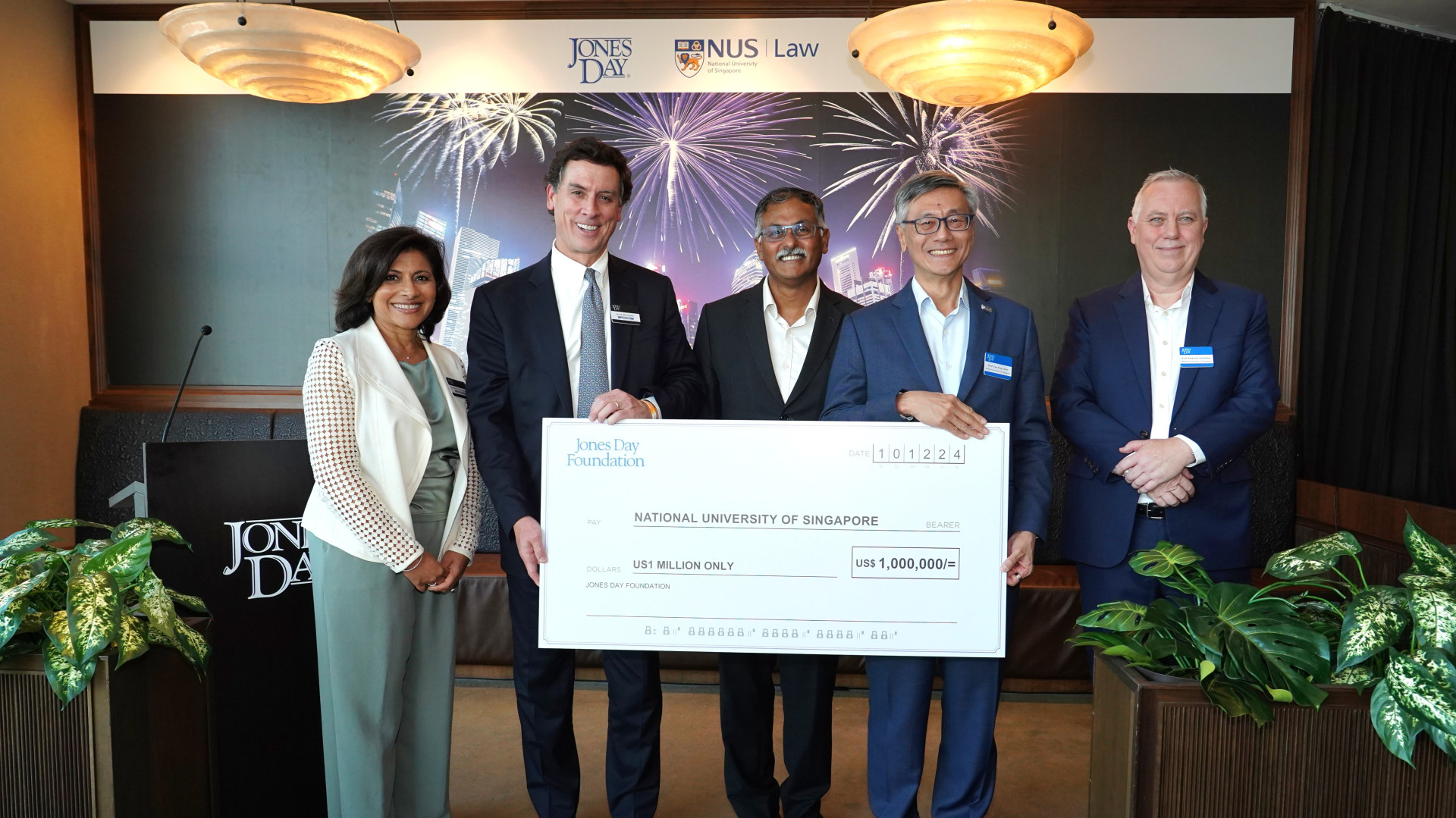 NUS Law announces the Stephen Brogan–Jones Day Legal Fellowship on the ...