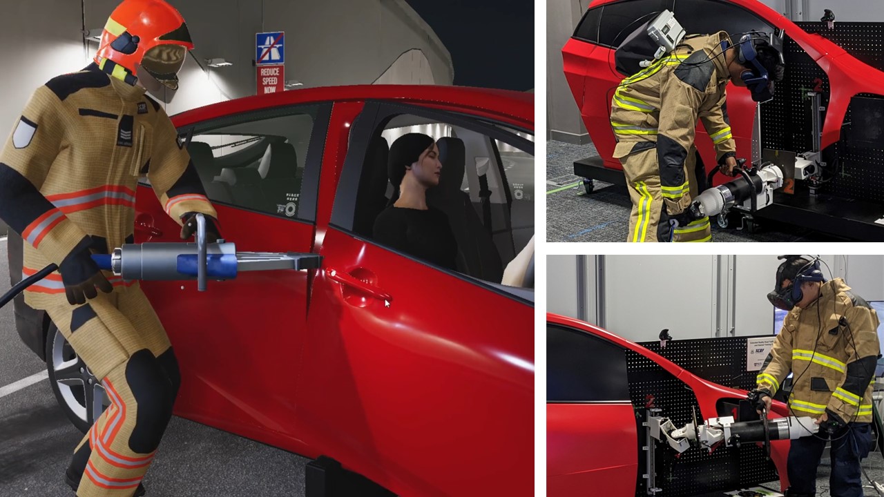 A training boost for traffic accident and hazmat emergency responders ...