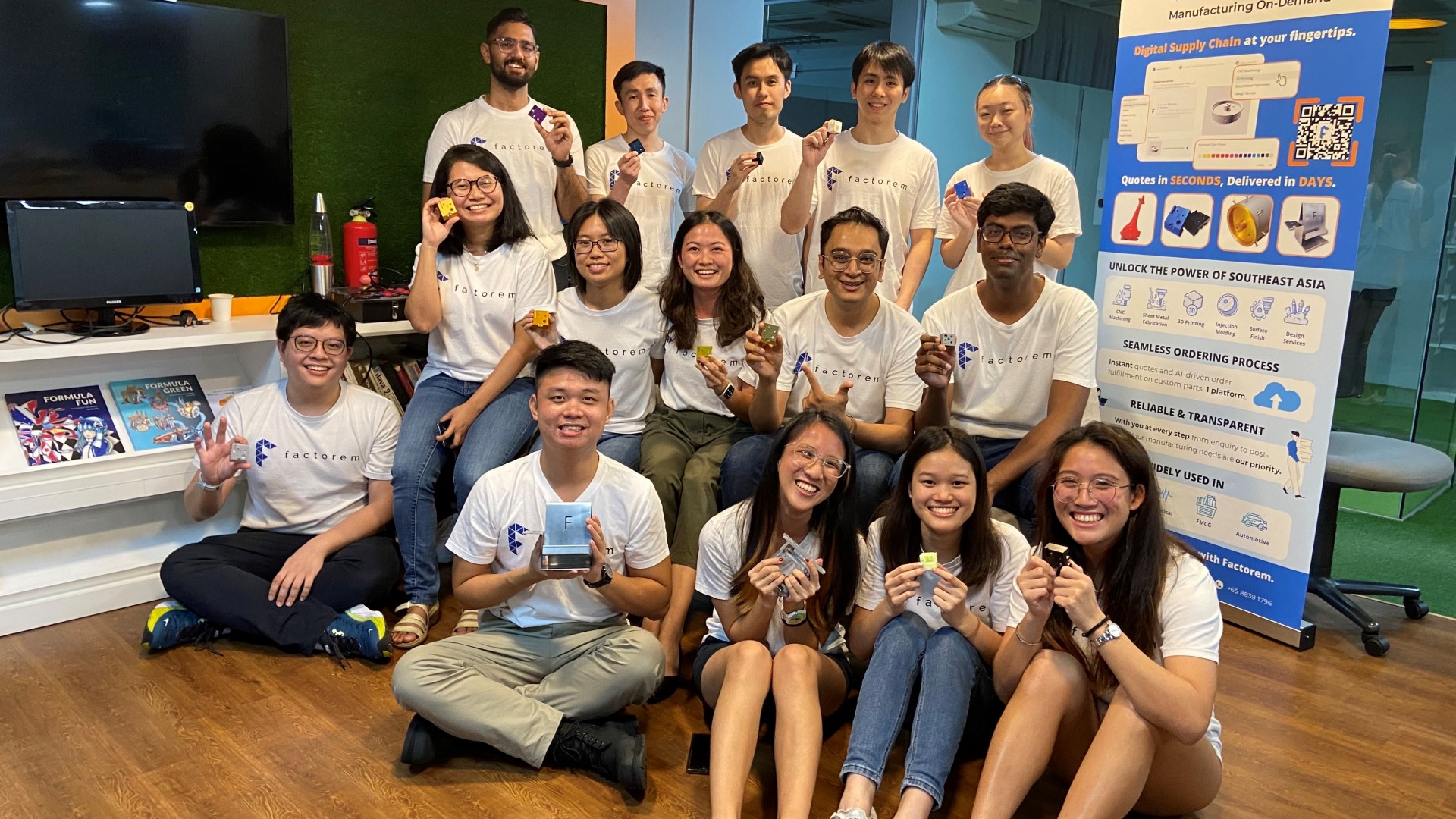 All fired up with new business ideas