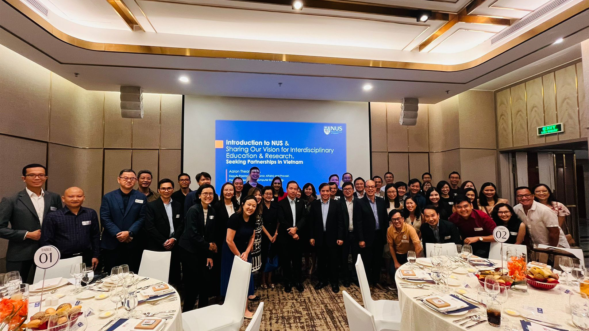 NUS strengthens partnership with universities in Vietnam