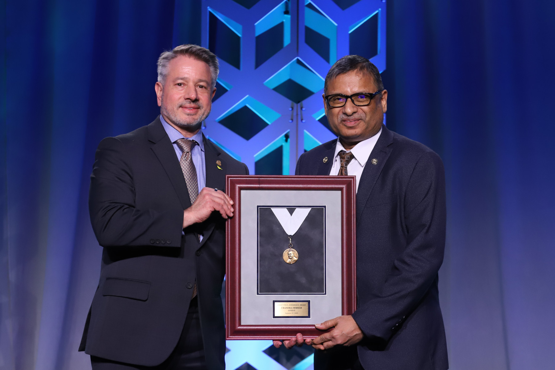 Prof Chandra Sekhar clinches ASHRAE F. Paul Anderson Award