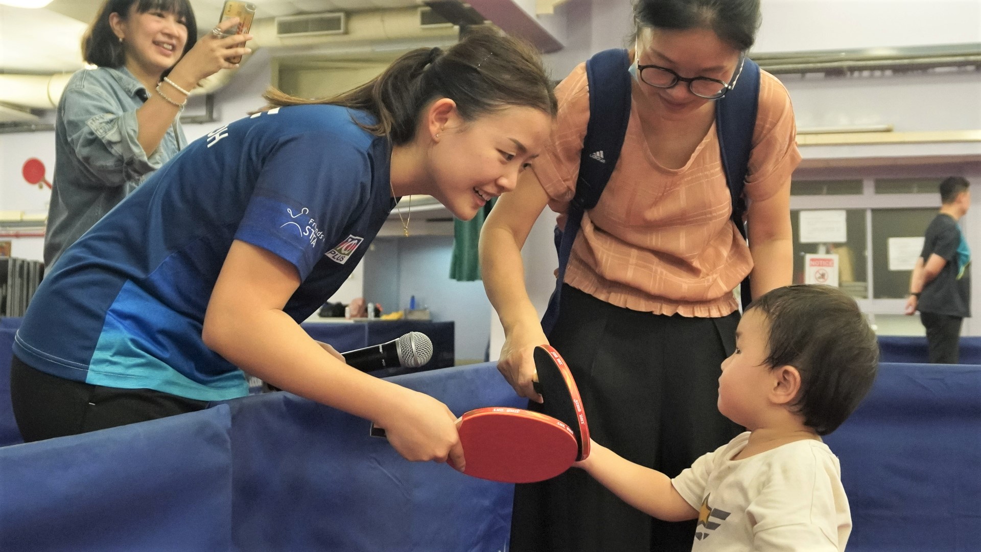 Giving back to the game: National paddler promotes healthy living