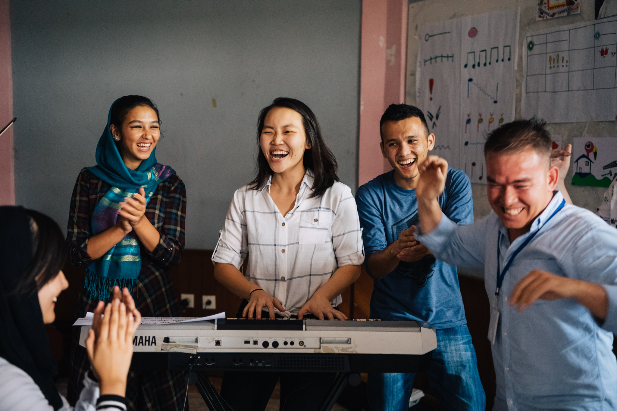 Improving lives through music and art