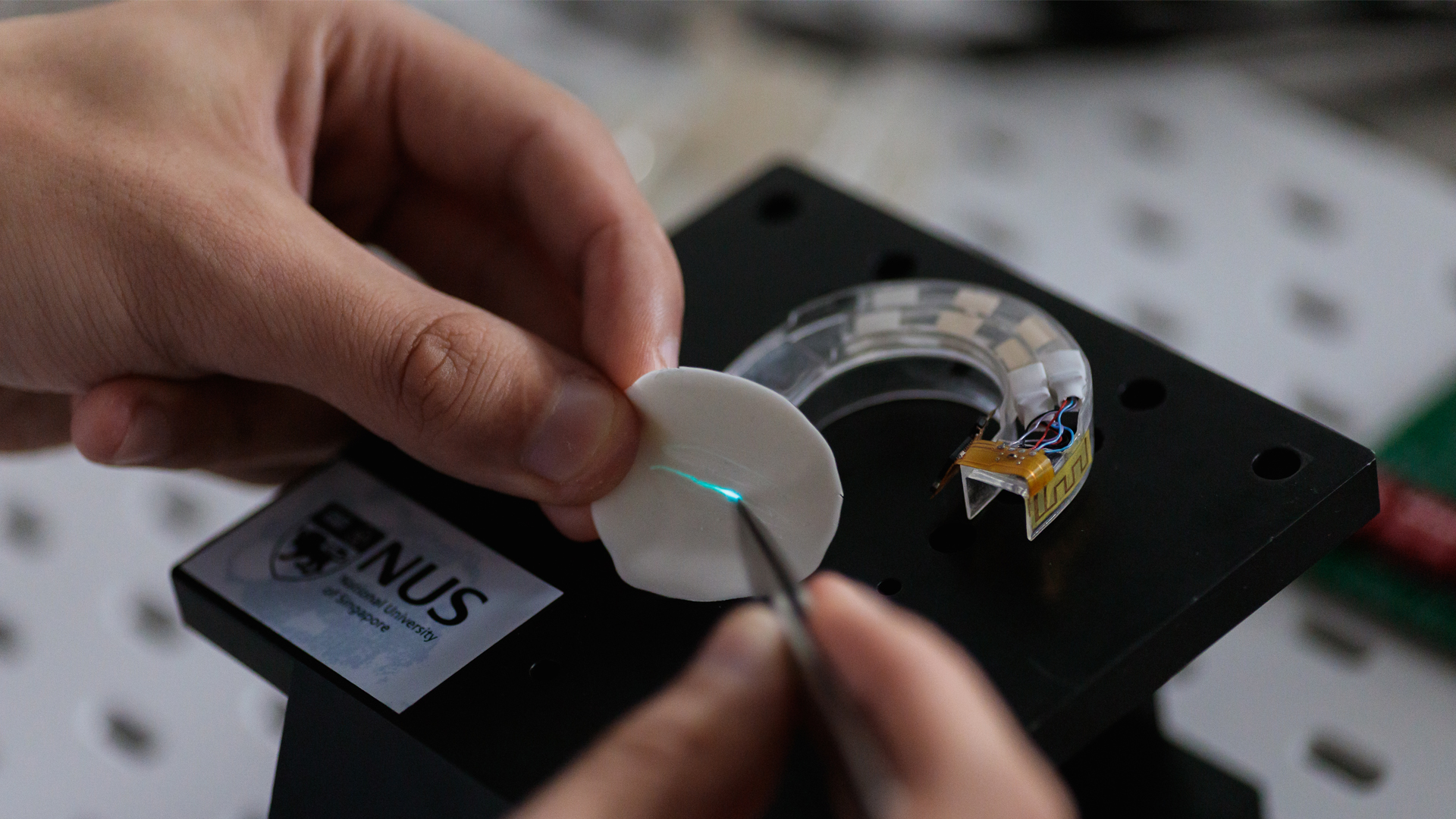 NUS researchers invented first-ever interactive mouthguard that ...