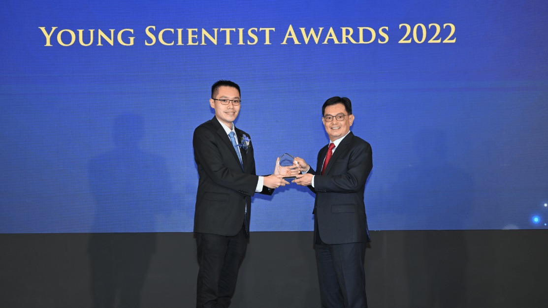Asst Prof Koh Ming Joo receives Young Scientist Award 2022