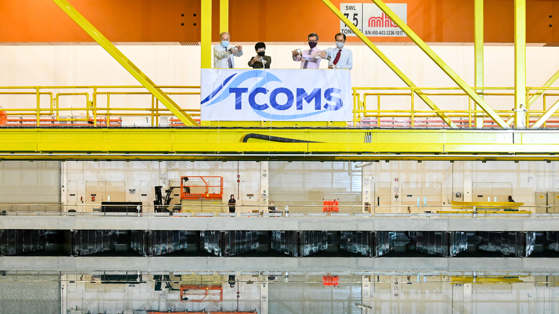 TCOMS opens ocean basin facility to strengthen research and development ...