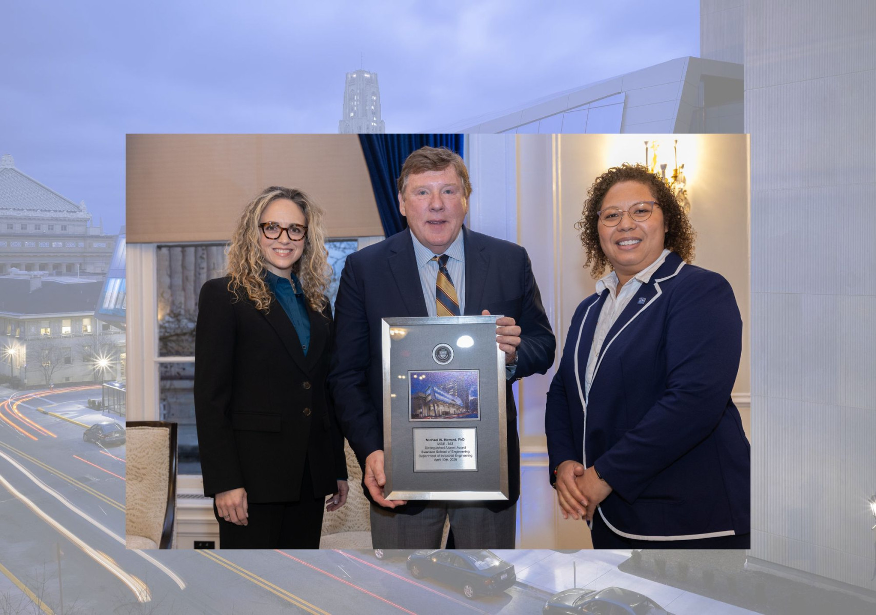 Michael W. Howard Celebrated as Swanson School 2025 Distinguished ...