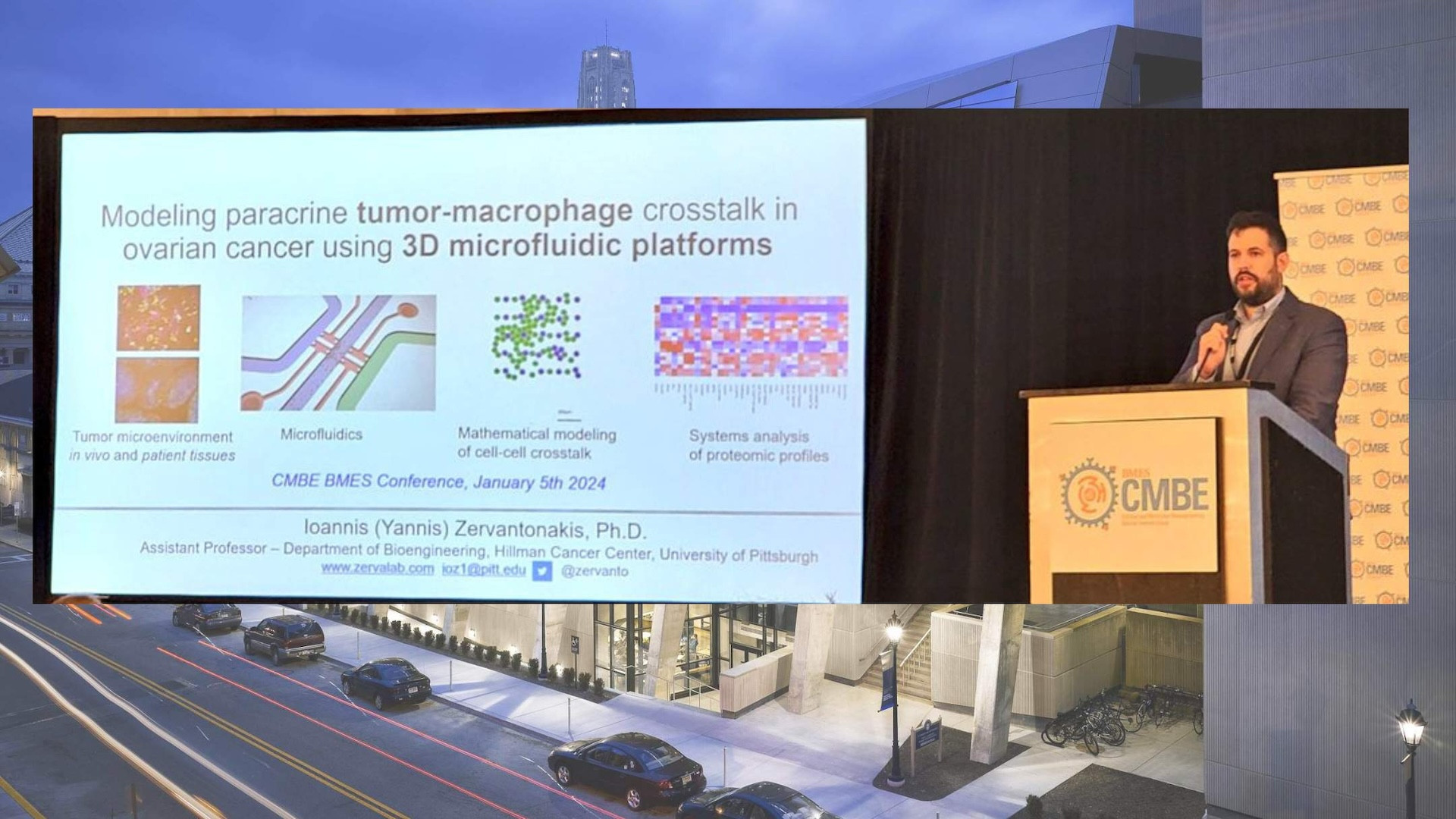 Zervantonakis named 2024 BMES-CMBE Rising Star Junior Faculty