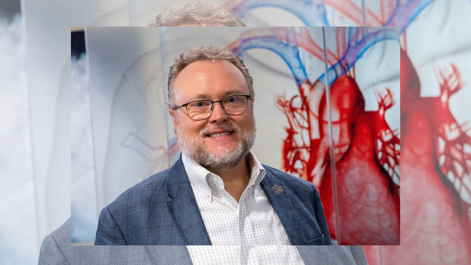 David Vorp receives 2025 Provost’s Award for Doctoral Mentoring