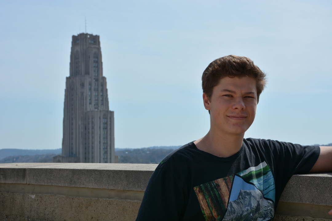Computer Engineering junior Zachary Barnes one of two Pitt students ...