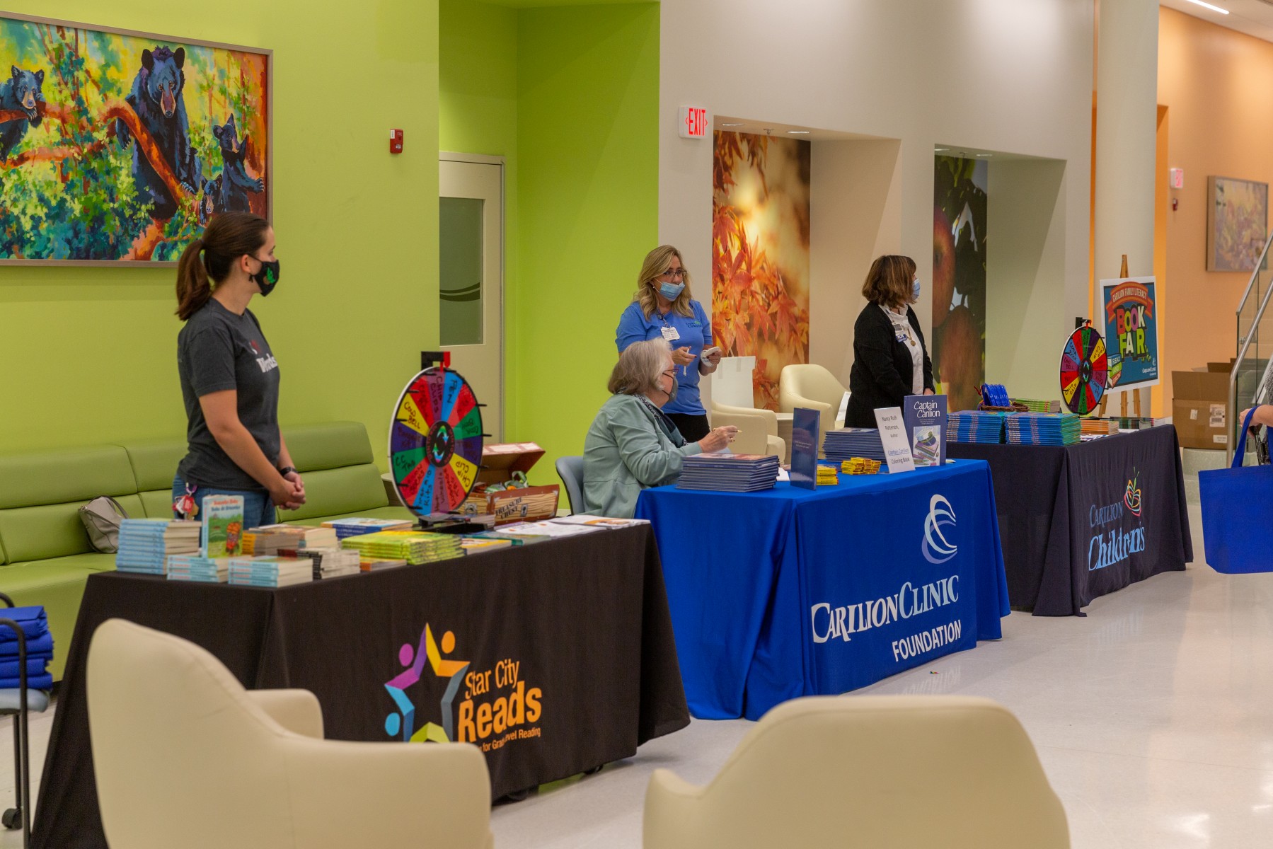 Patients Celebrate Family Literacy Month at Carilion Children's